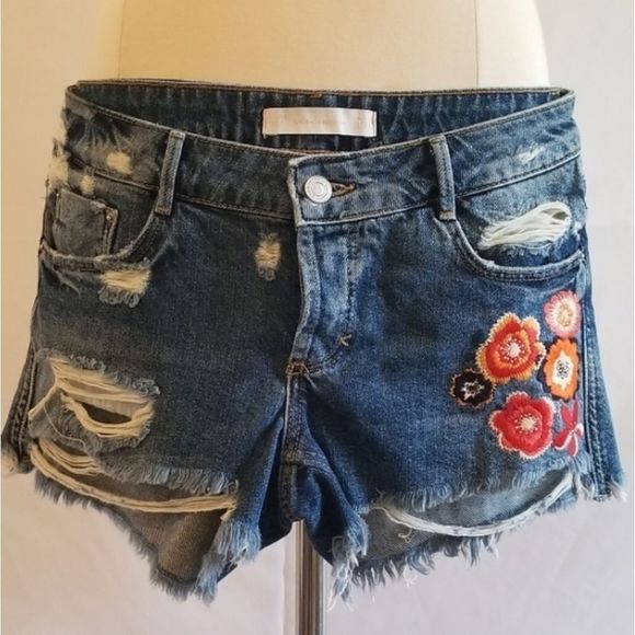 Zara | Shorts | Zara Denim Shorts | Poshmark